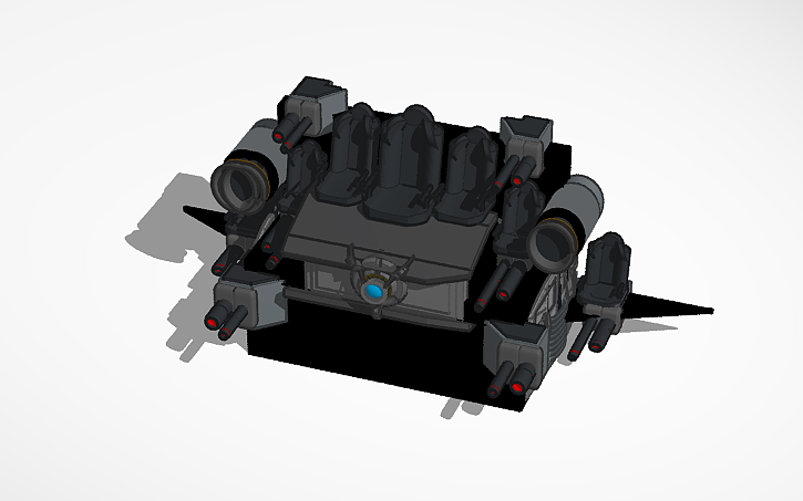 3D design Astro killer - Tinkercad
