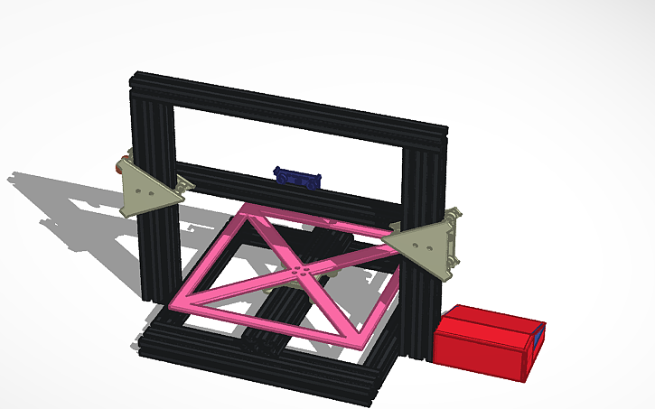 3D design 3D printer v1 - Tinkercad