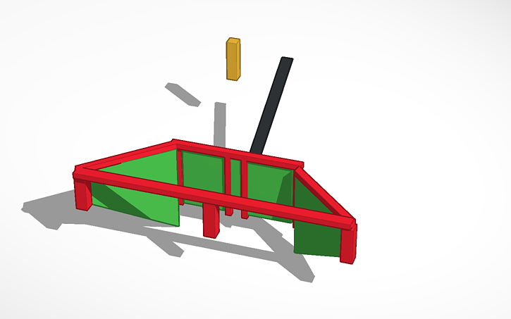 3D design Crusher Hopper - Tinkercad