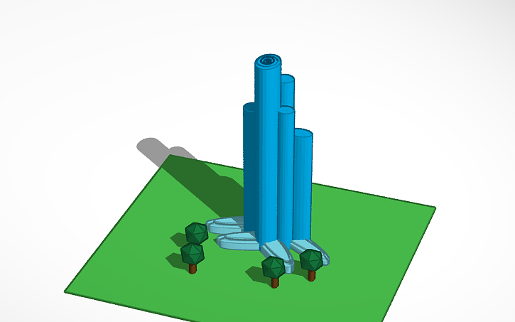 3D design Burj khalifa | Tinkercad