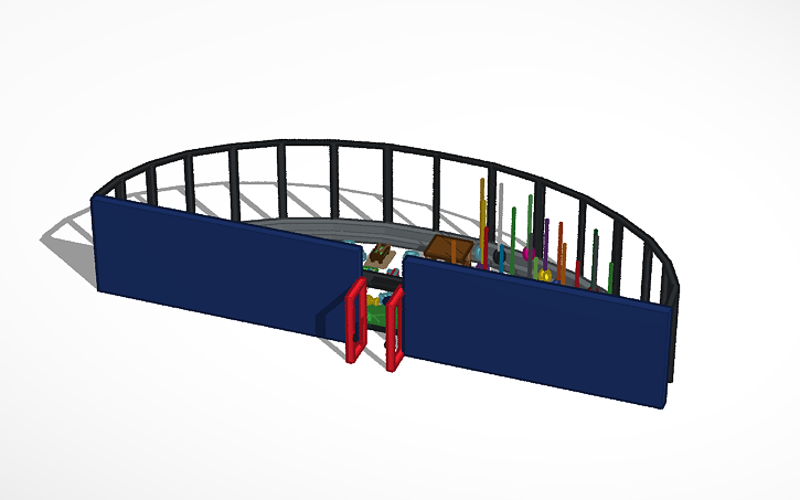 3D design School Balcony - Tinkercad