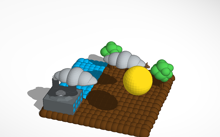 3D design Carbon Cycle | Tinkercad