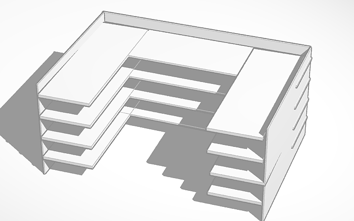 3D design pantry - Tinkercad