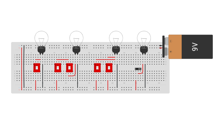 Circuit design Simple Switch Logic - Tinkercad