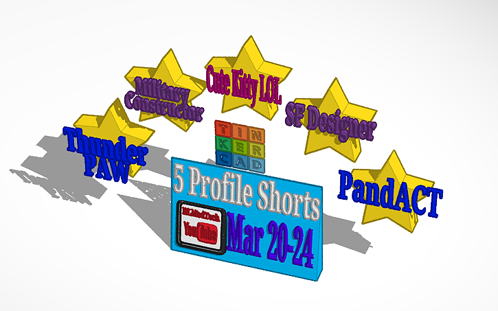 3d Design Profile Shorts Mar 20 24 Tinkercad