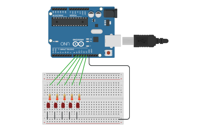 Circuit design Serial | Tinkercad