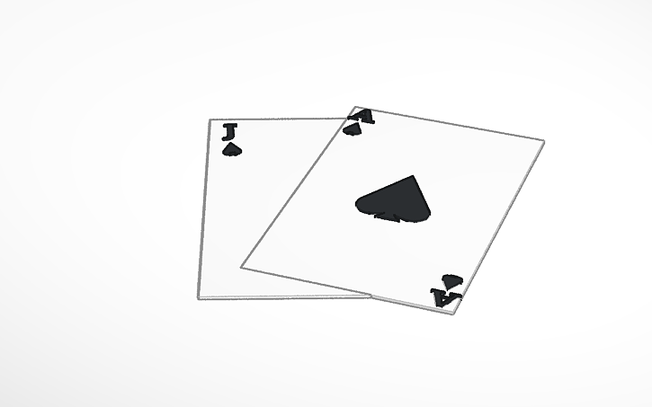 3D design Cards - Tinkercad