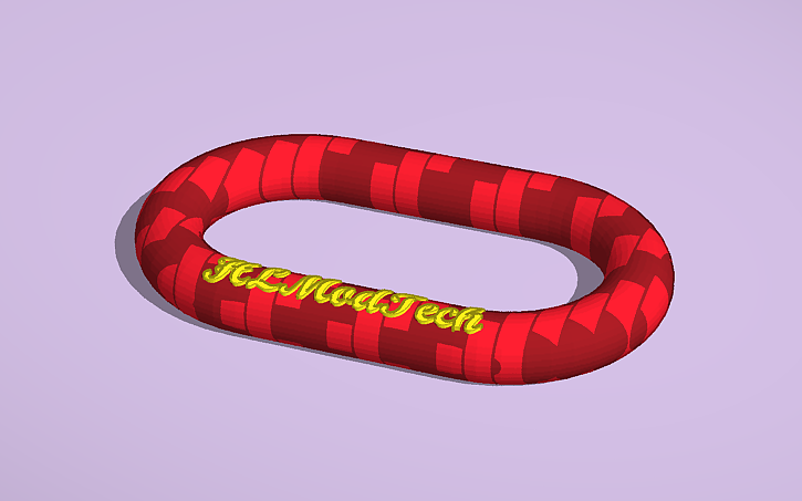 3D design Chain Link to hlmodtech - Tinkercad