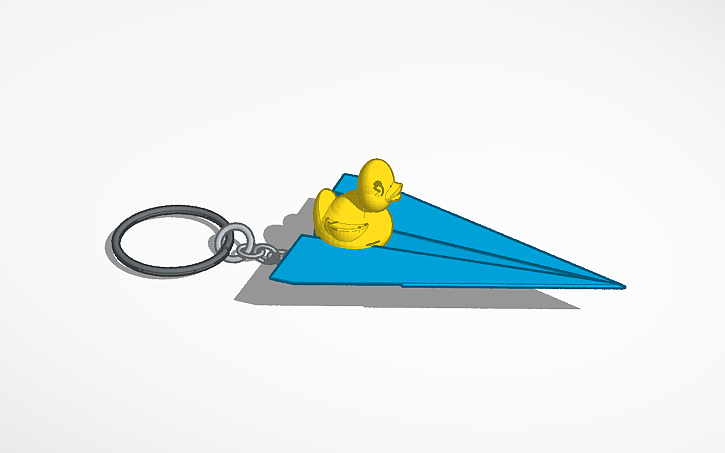 3D design Copy of Keychain - Tinkercad