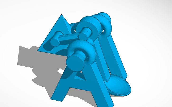 3D design Trebuchet | Tinkercad