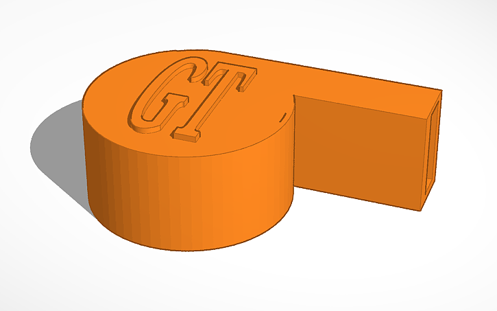 3D design Whistle 45 | Tinkercad