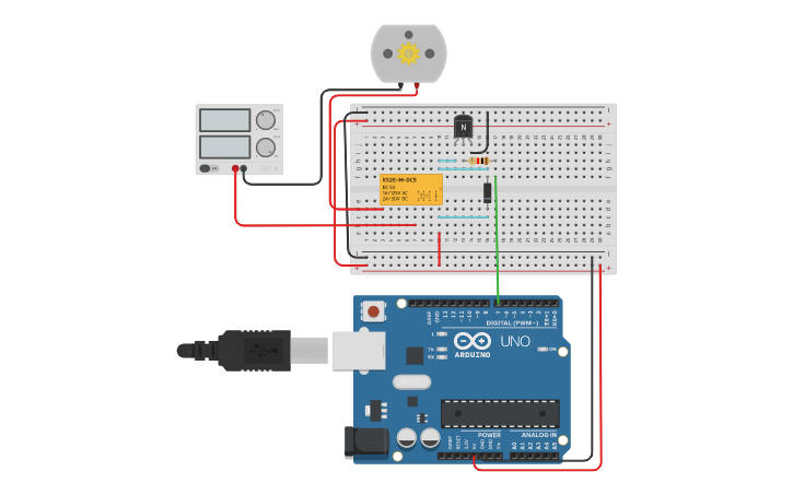 Circuit design Practice 3.6 | Tinkercad