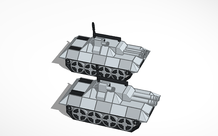 3D design Famo's Ulan Tankette | Tinkercad