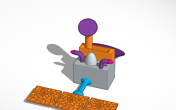 3D design Space Craft - Tinkercad