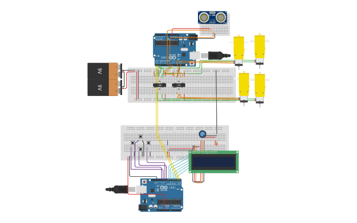 Circuit design mini project 1(borham-shahd) - Tinkercad Circuit design mini project 1(borham-shahd) - Tinkercad