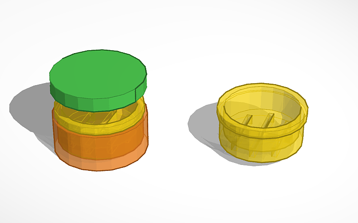3D design Retainer Case - Tinkercad