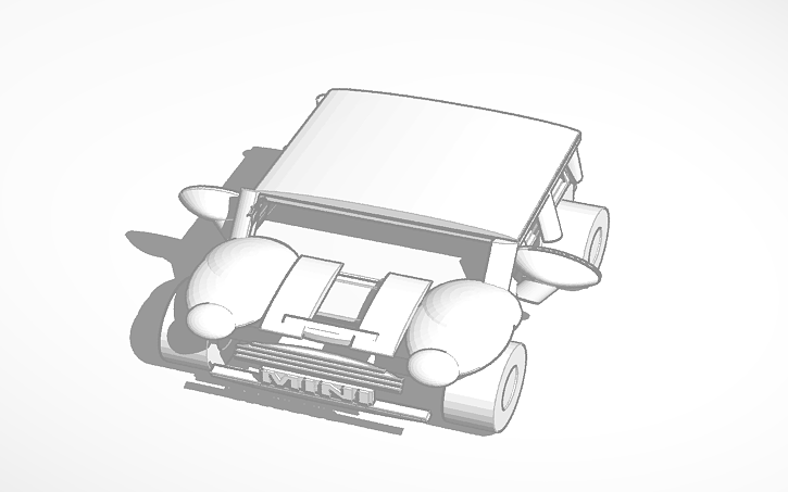 3D design Mini Cooper | Tinkercad