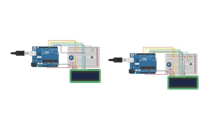 Circuit design Flappy Bird - Tinkercad