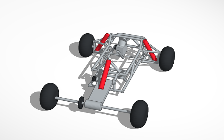 3D design Cart Frame | Tinkercad