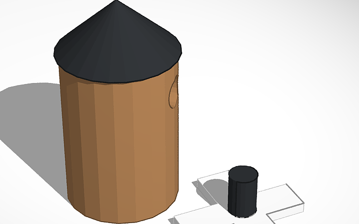 3D design mill - Tinkercad
