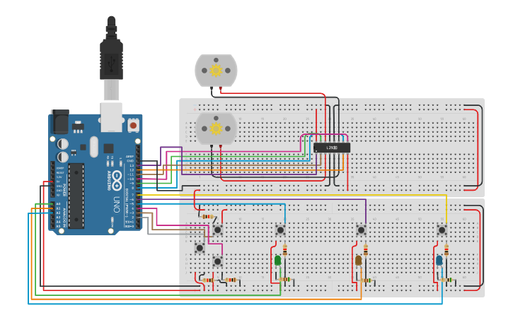 Circuit design Prueba_IIIP - Tinkercad