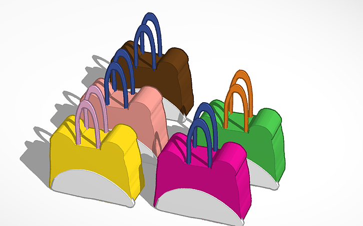 3D design Cute goodie bags - Tinkercad
