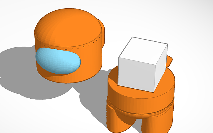 3D design among us para imprimir | Tinkercad