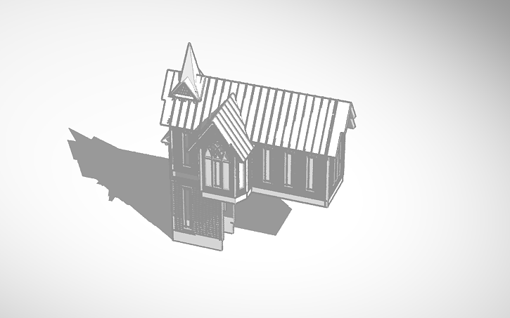 3D design church - Tinkercad