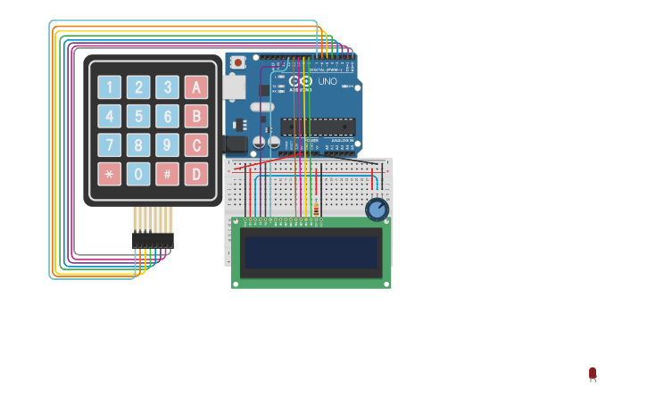 Circuit Design Copy Of Arduino Baisc Calculator Tinkercad