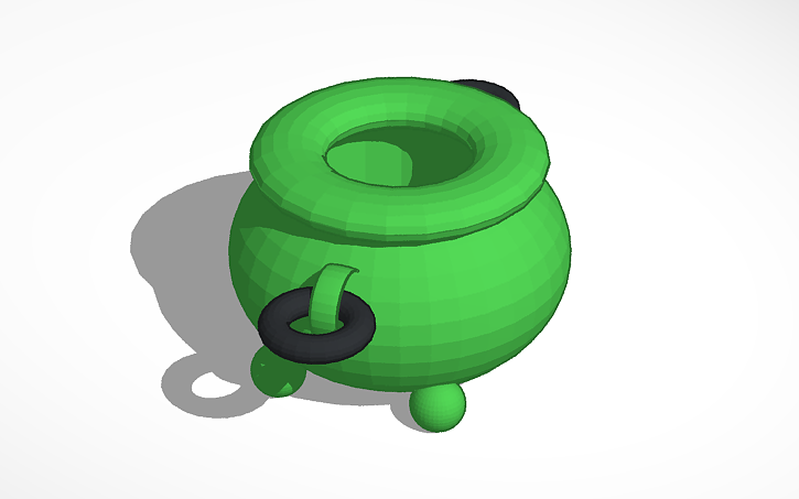 3D design St. Packtrick Day's Pot o' Gold - Tinkercad