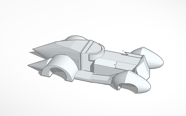 3D design Hot Rod | Tinkercad