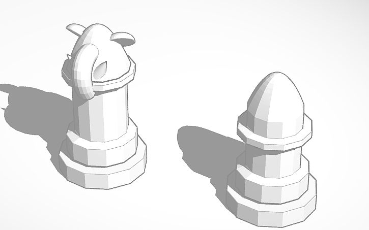 3D design Chess - Tinkercad