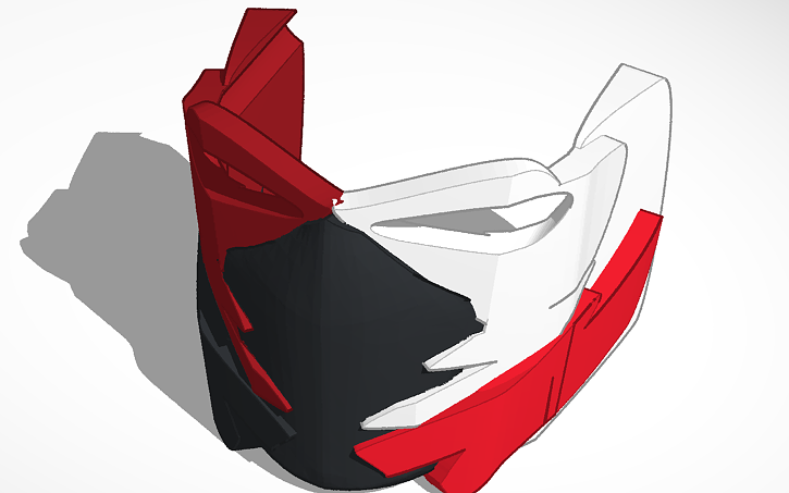 3D design Dope Mask - Tinkercad