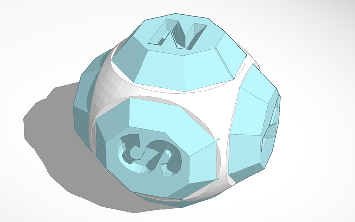 3D design Dice_nyu | Tinkercad