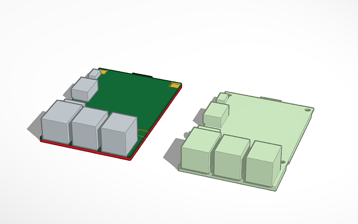 3D design Raspberry Pi 2,3 | Tinkercad