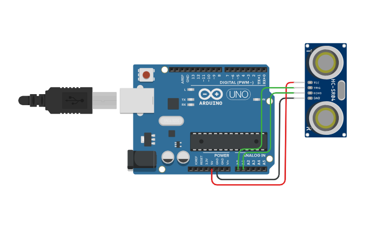 Circuit design Sonar Template | Tinkercad