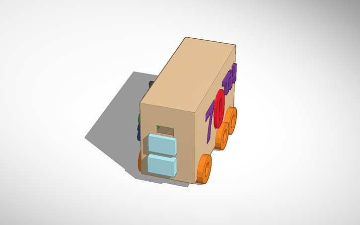 3D design bus | Tinkercad