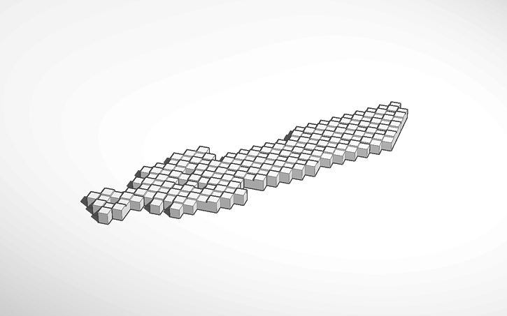 3D design Terraria Meowmere - Tinkercad