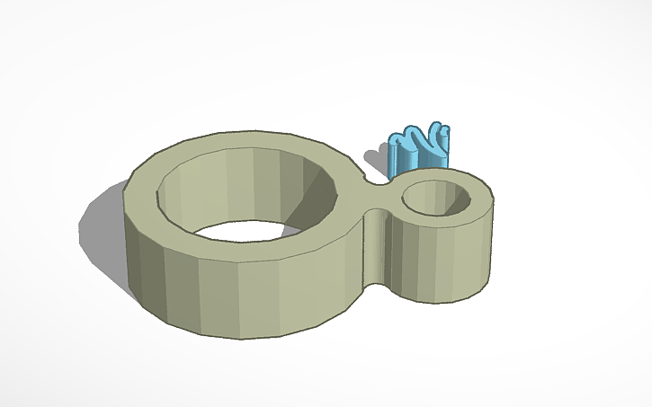 3D design solid mount resi relock | Tinkercad