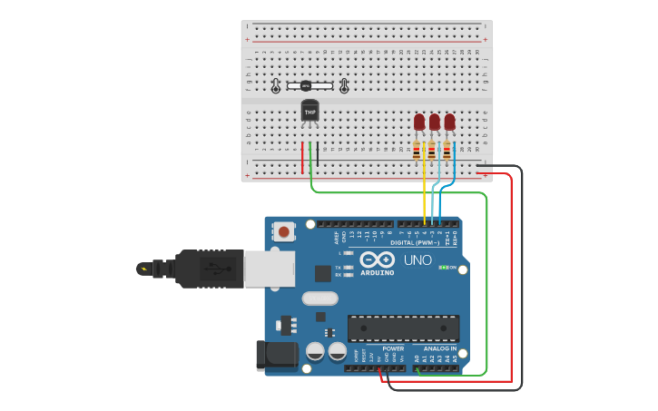 Circuit design lab 7 - Tinkercad