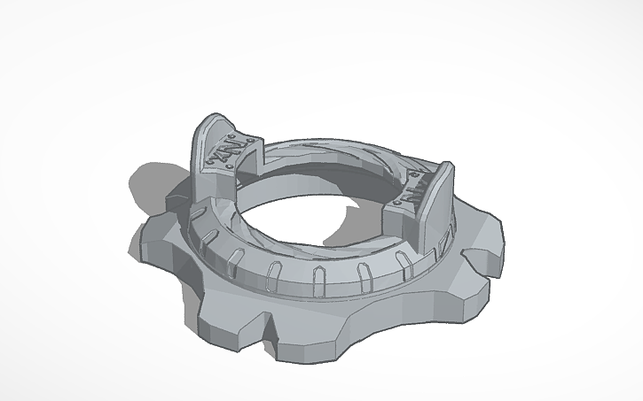 3D design Beyblade DB Disc - Discord | Tinkercad
