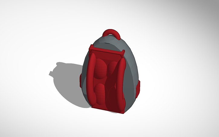 3D design Backpack Innovation - Tinkercad