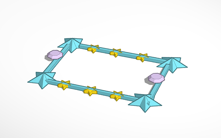 3D design Picture Frame - Tinkercad