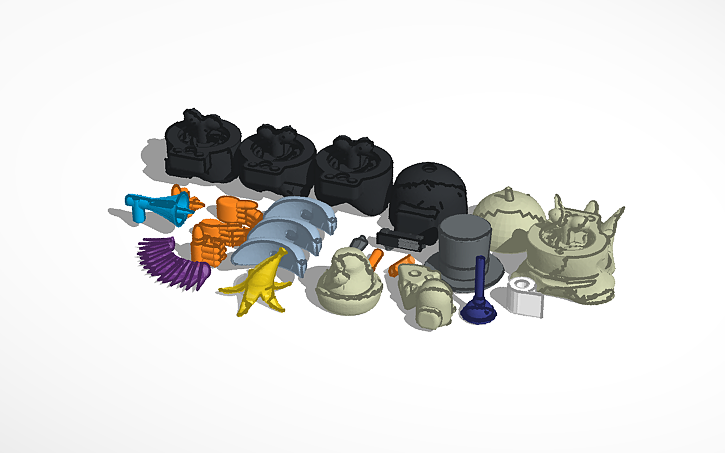 3D design figure - Tinkercad