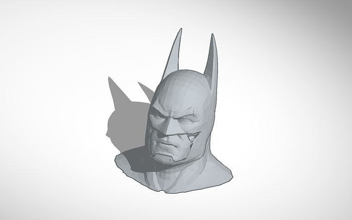 3D design Batman with internal structure | Tinkercad