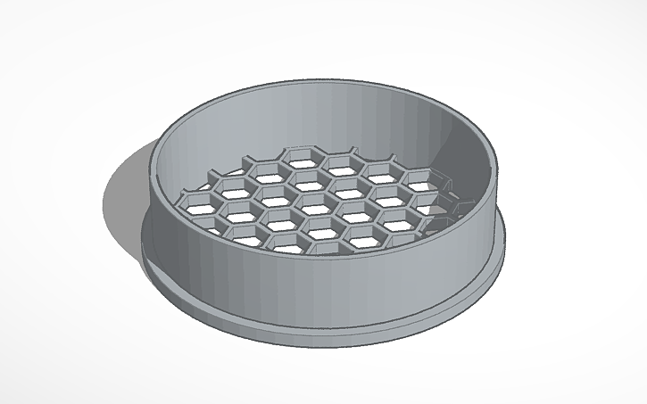 3D design pipe mesh Φ 75 | Tinkercad