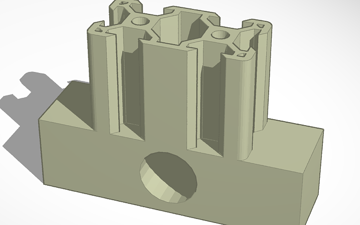 3D design d-Bot Linear x - Tinkercad