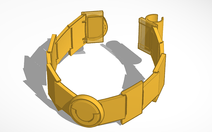 3D design Robin utility belt V3 - Tinkercad