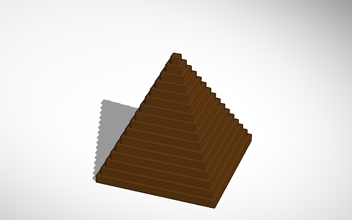 3D design Pyramid | Tinkercad