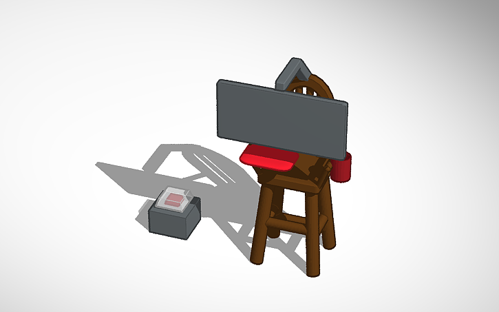 3D design ikea stoel | Tinkercad